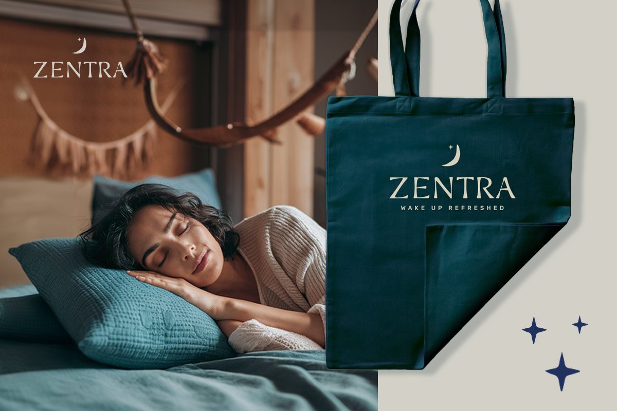 ZENTRA Logo - T Design Portfolio